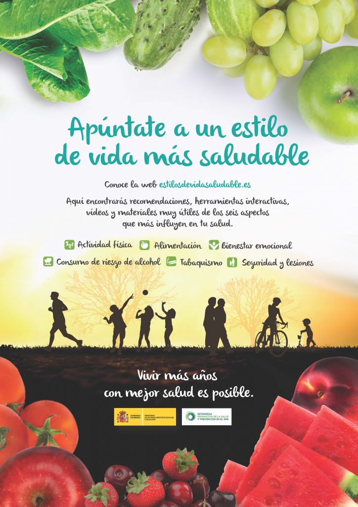 campaña “Apúntate a un estilo de vida más saludable” – Red Española de ...